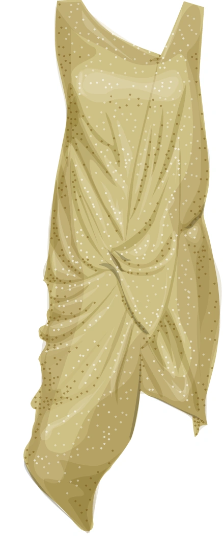 Gold Draped Dress | Stardoll Wiki | Fandom