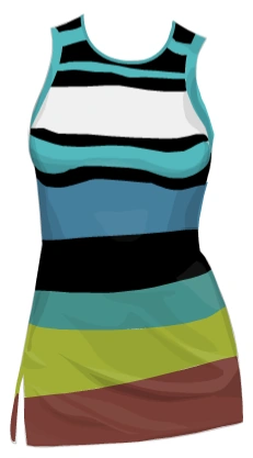MaryJane striped dress | Stardoll Wiki | Fandom