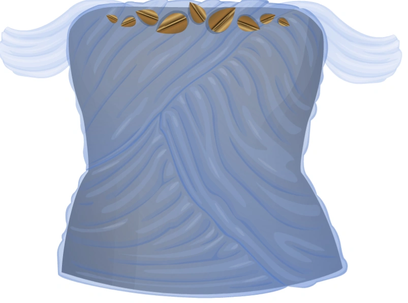 Sky Blue Couture Top | Stardoll Wiki | Fandom
