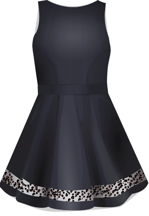 Leopard Trim Dress | Stardoll Wiki | Fandom