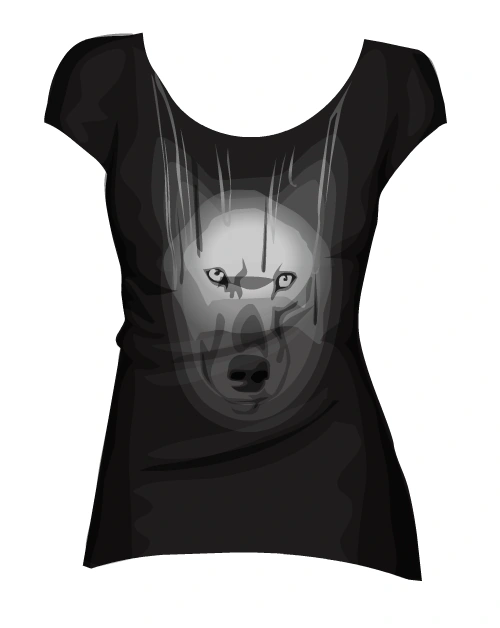 Mudd Wolf Hi Low Hem Tee | Stardoll Wiki | Fandom