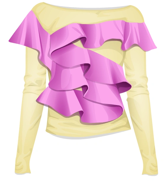 Tiered Ruffle Top | Stardoll Wiki | Fandom