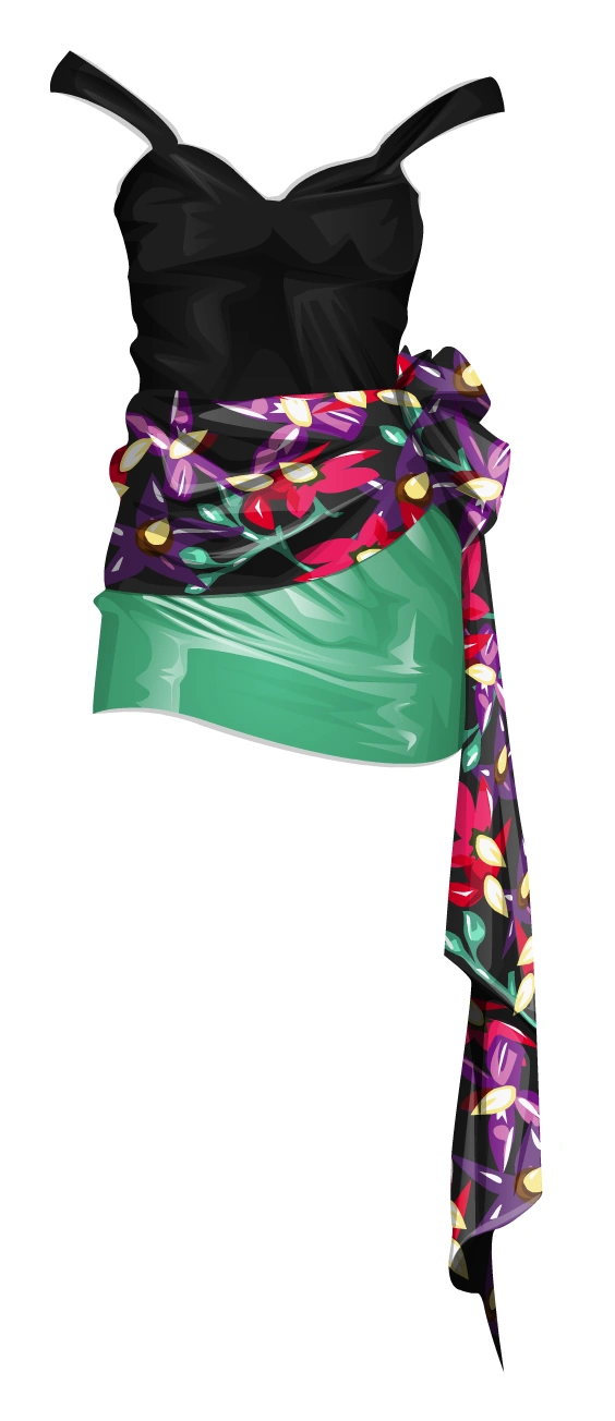 Nightshade Sash Dress | Stardoll Wiki | Fandom