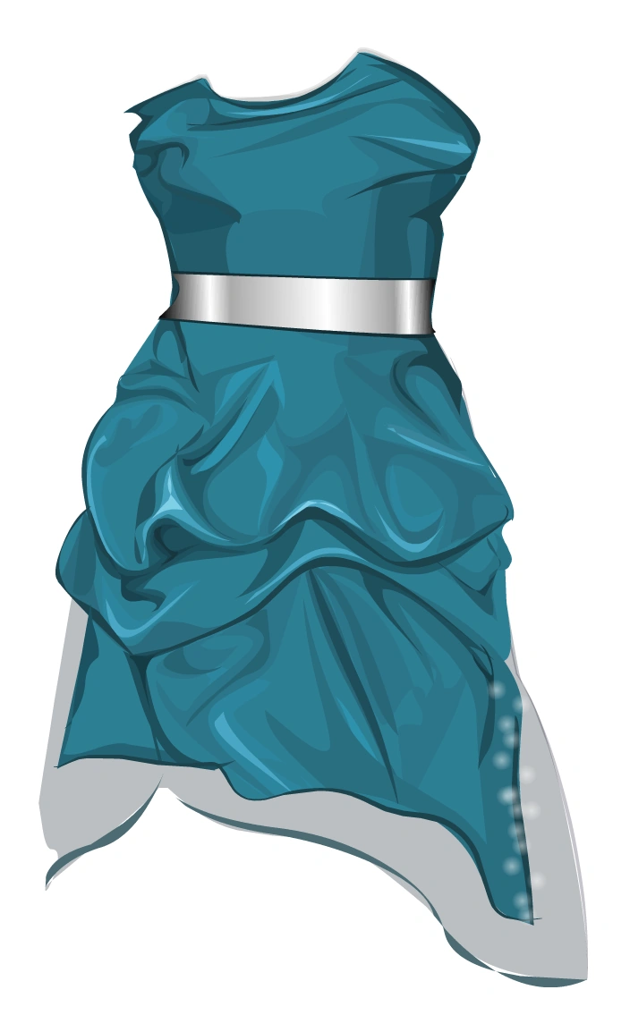 Cerulean Taffeta Dress | Stardoll Wiki | Fandom