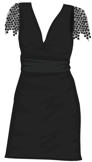 Stardoll Dress (Black) | Stardoll Wiki | Fandom