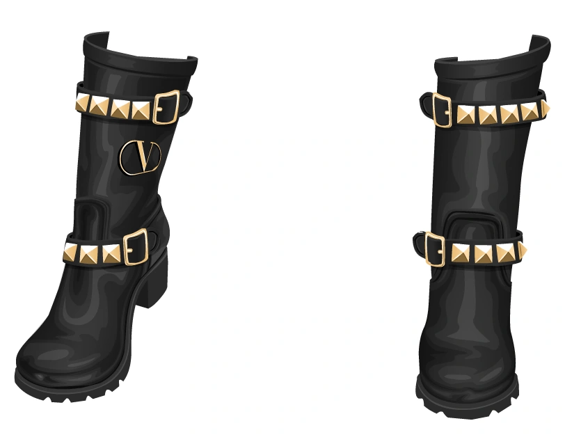 Valentino Combat Boots | Stardoll Wiki | Fandom