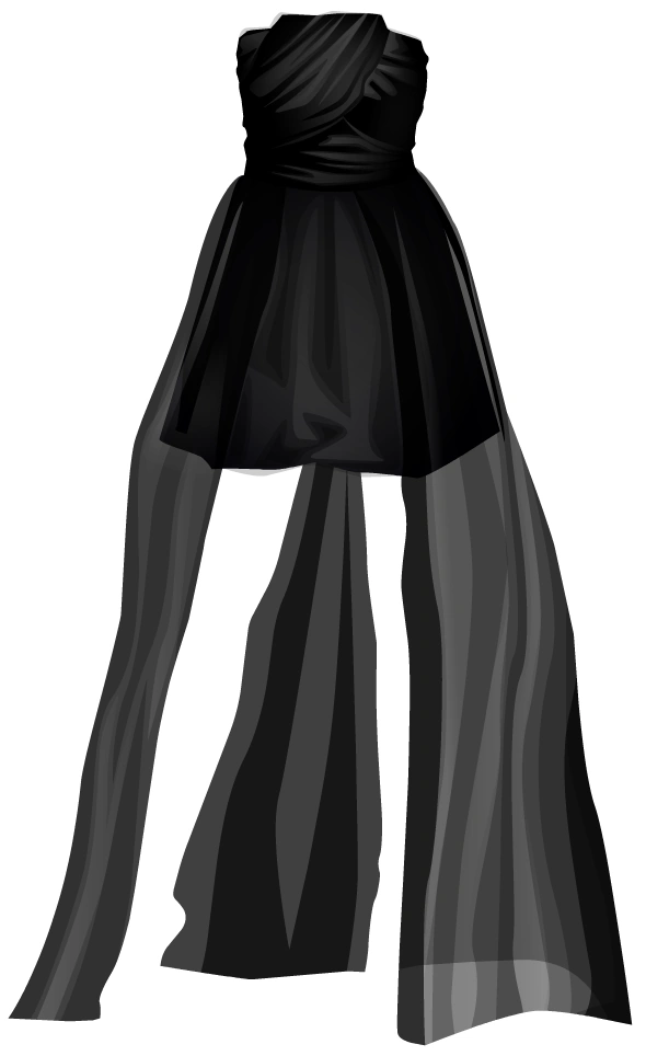 Chiffon Hi Low Dress | Stardoll Wiki | Fandom