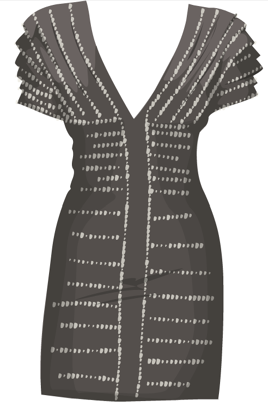 Shoulder Flange Dress | Stardoll Wiki | Fandom