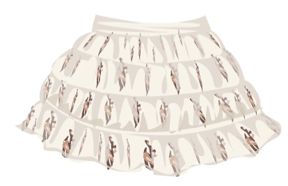 Ruffle Fluff Skirt | Stardoll Wiki | Fandom