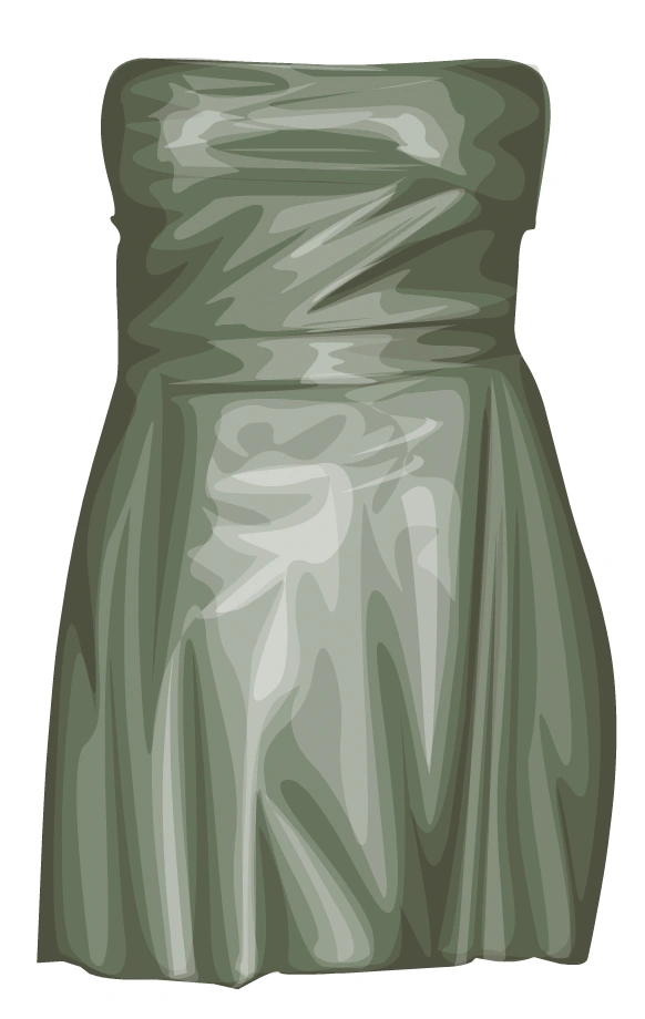 Olive Faux Leather Dress | Stardoll Wiki | Fandom