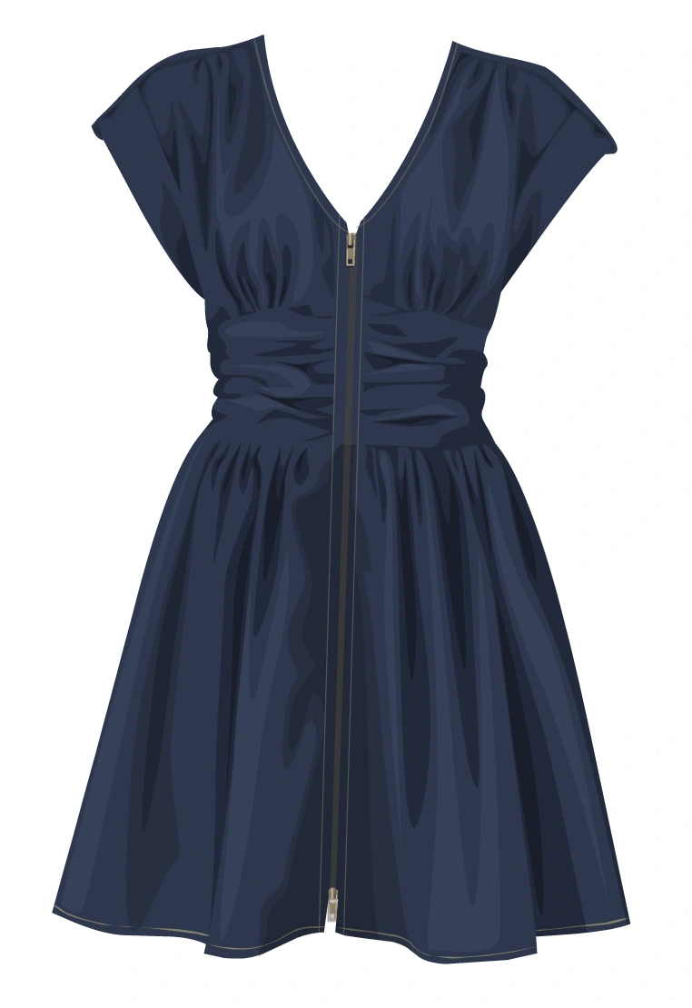 Candie's Ruched Chambray Dress | Stardoll Wiki | Fandom