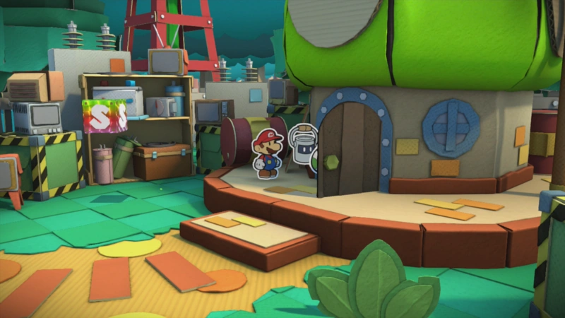Green Energy Plant | Paper Mario Wiki | Fandom