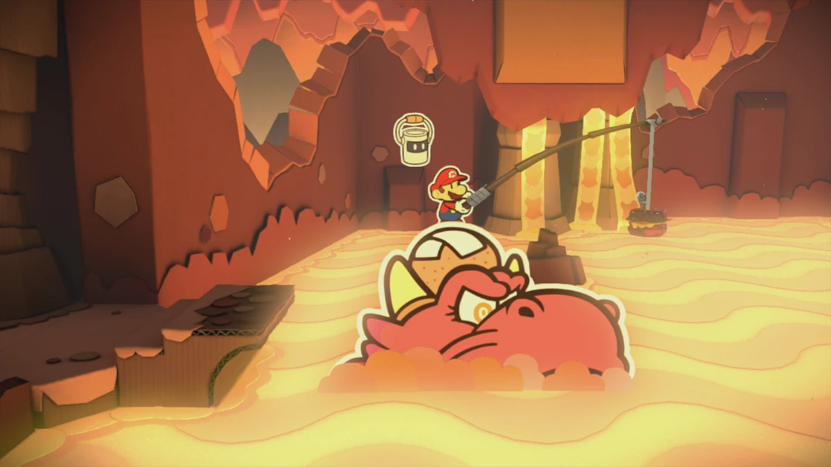 Redpepper Volcano | Paper Mario Wiki | Fandom