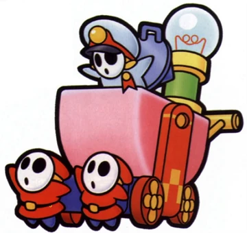 Shy Guy Paper Mario