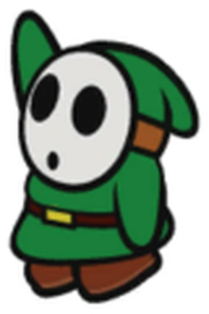 Paper Shy Guy