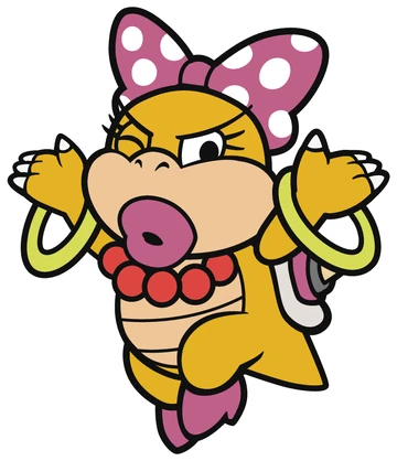 wendy mario coloring pages