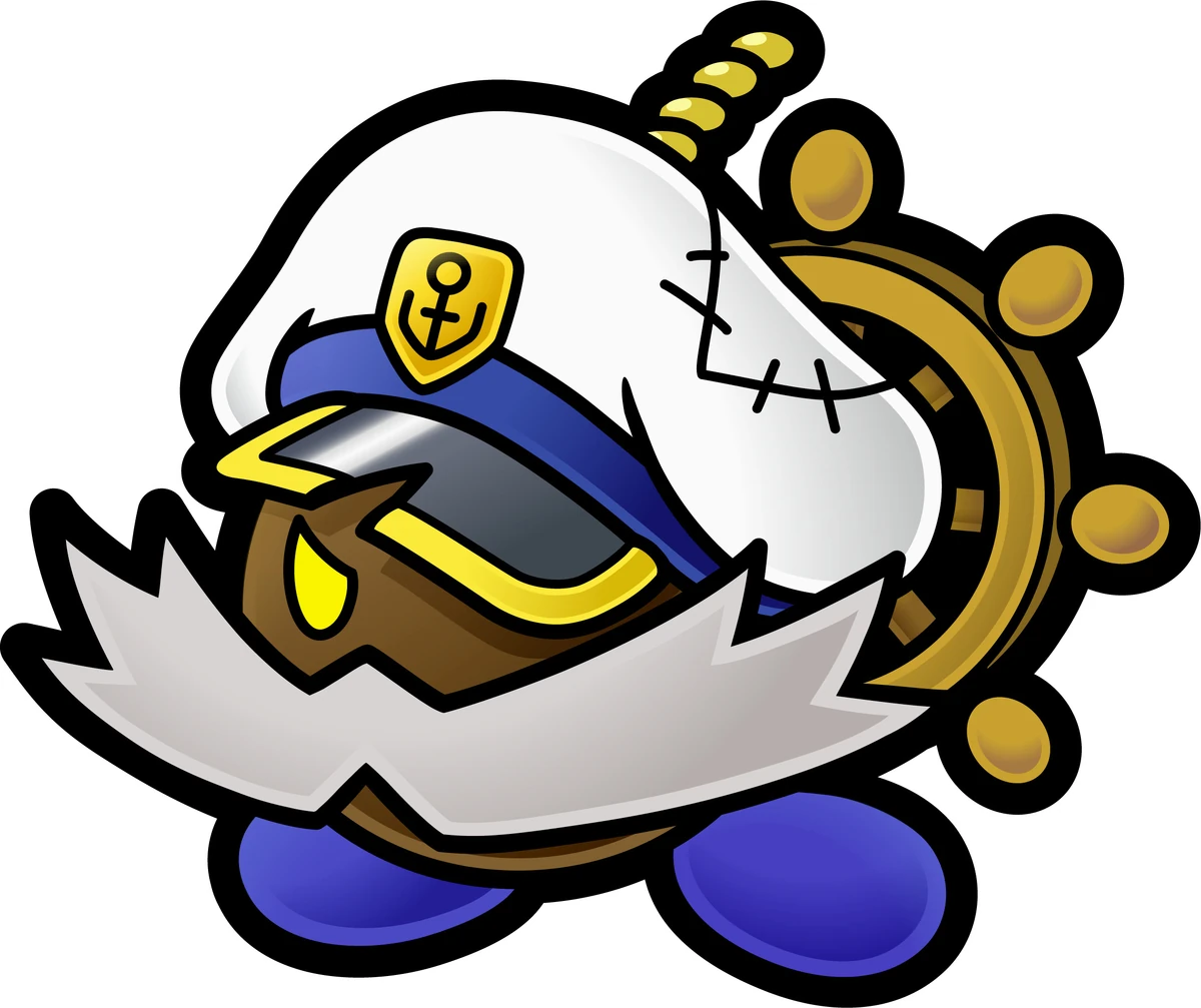 Admiral Bobbery | Paper Mario Wiki | Fandom