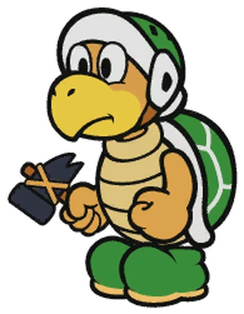 hammer bro coloring pages