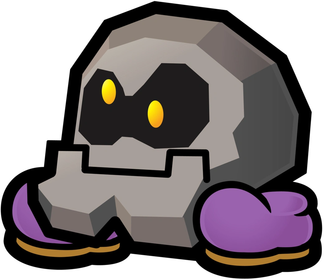 Bald Cleft | Paper Mario Wiki | Fandom
