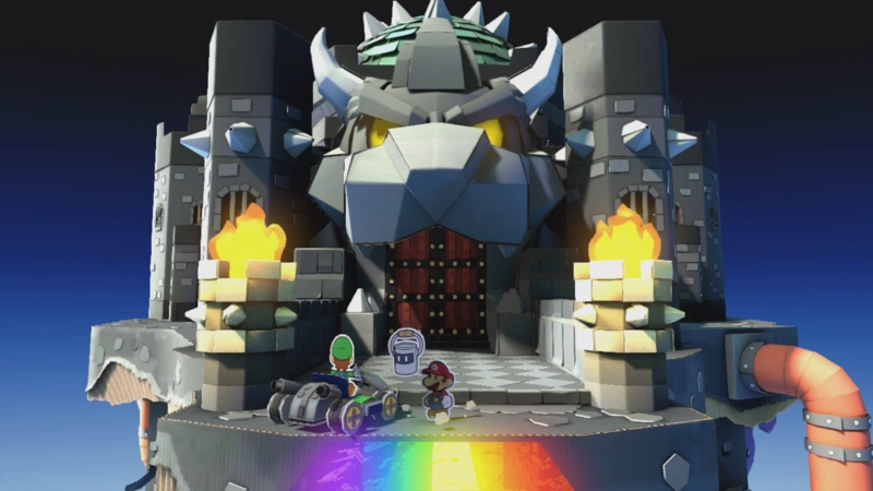 Black Bowser's Castle | Paper Mario Wiki | Fandom