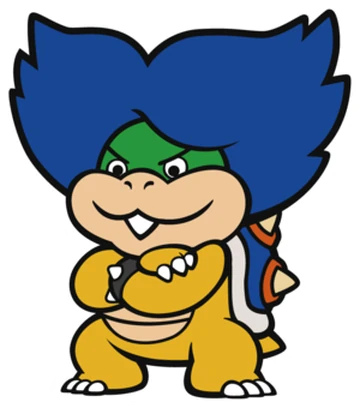 super mario ludwig and larry coloring pages