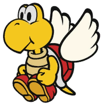 Paper Koopa Troopa Shell