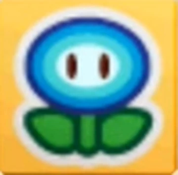 mario ice flower coloring pages