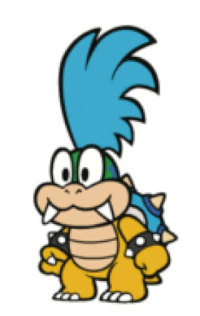 morton mario coloring page