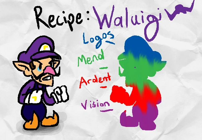 Waluigi | Paper Mario and the EverClear Night Wiki | Fandom