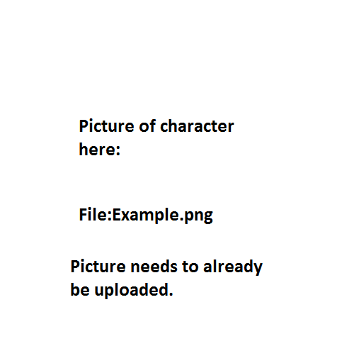 Character Template | Paper Mario and the EverClear Night Wiki | Fandom