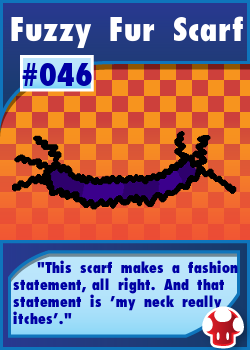 Fuzzy Fur Scarf | Paper Mario and the EverClear Night Wiki | Fandom