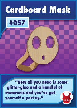 Cardboard Mask | Paper Mario and the EverClear Night Wiki | Fandom