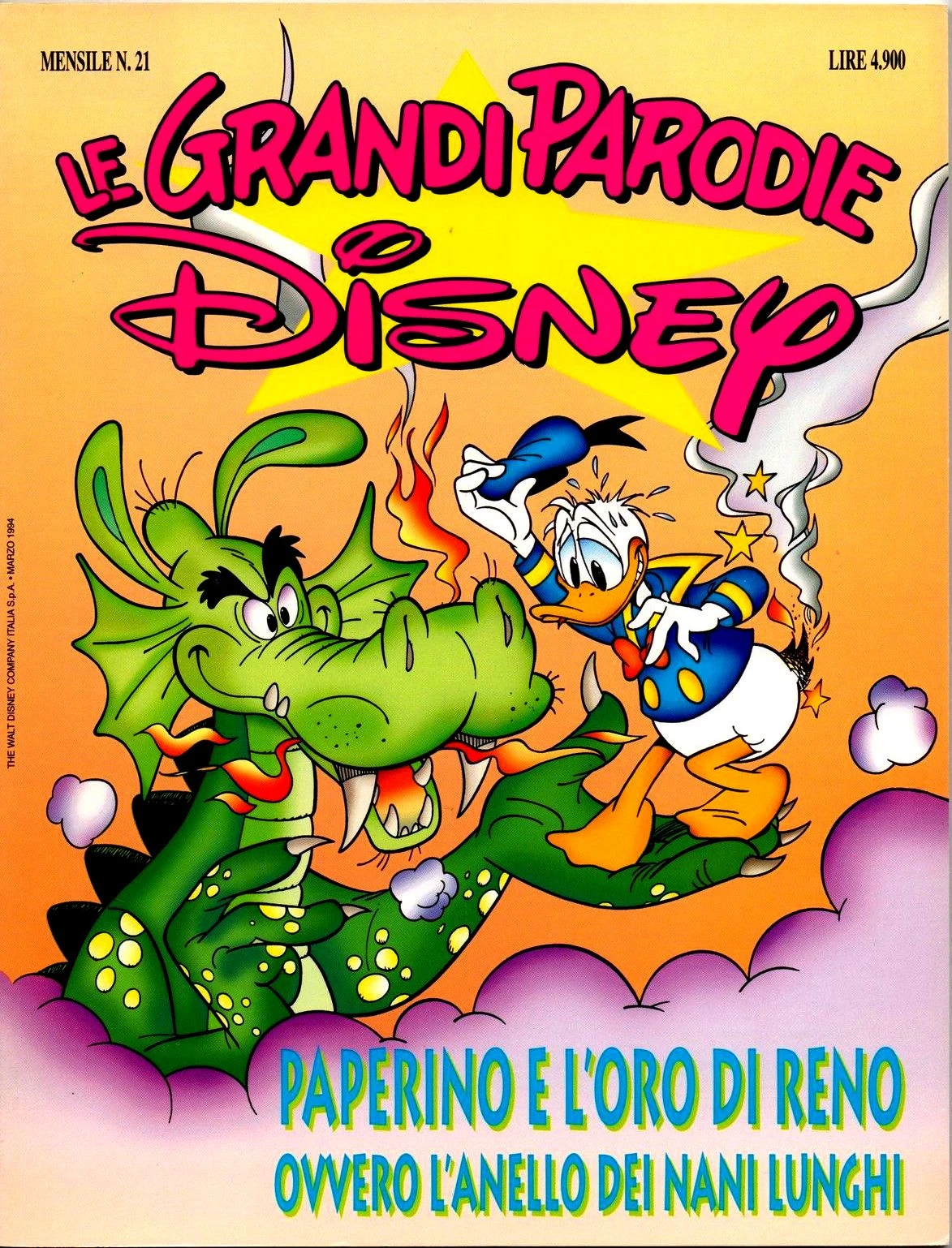 Paperino e l'oro di Reno ovvero l'anello dei nani lunghi | PaperPedia ...