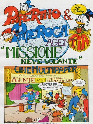 Paperino & Paperoga agenti PiA "Missione neve volante" | PaperPedia ...