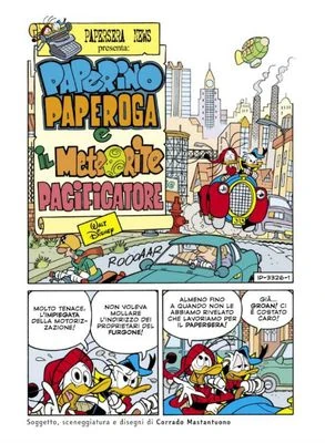 Paperino Paperoga e il meteorite pacificatore | PaperPedia Wiki | Fandom