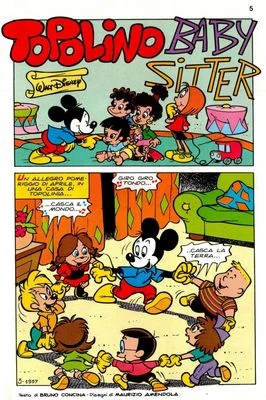 Topolino baby sitter | PaperPedia Wiki | Fandom