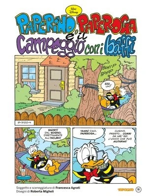 Paperino, Paperoga e il campeggio con i baffi | PaperPedia Wiki | Fandom