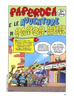 Paperoga e le avventure di Paper-Hur | PaperPedia Wiki | Fandom