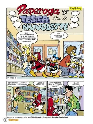 Paperoga con la testa fra le nuvolette | PaperPedia Wiki | Fandom