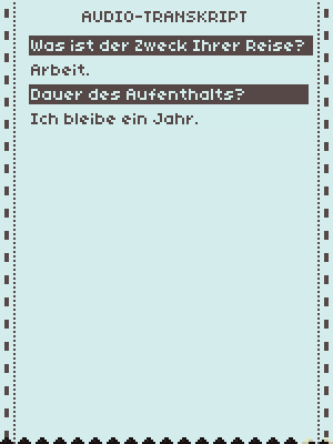 Audio-Transkript | Papers Please Wiki | Fandom