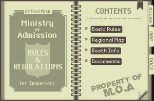 Rulebook | Papers Please Wiki | Fandom