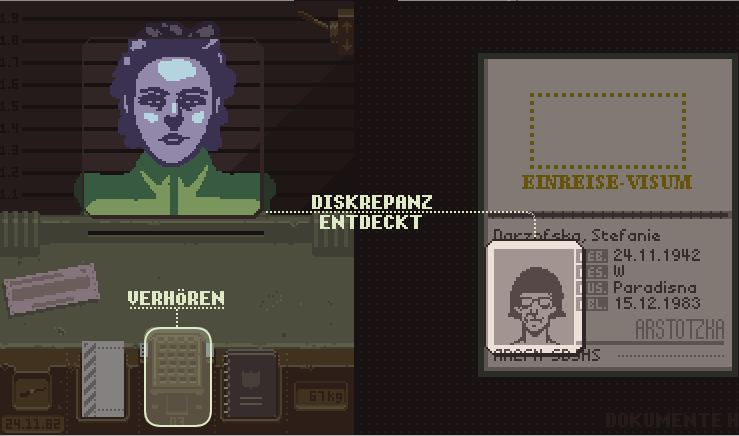 Diskrepanz | Papers Please Wiki | Fandom
