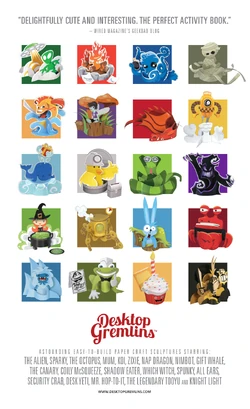 Desktop Gremlins (book) | Papertoys Wiki | Fandom