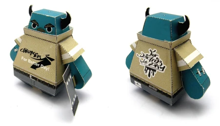 Mini Monster | Papertoys Wiki | Fandom