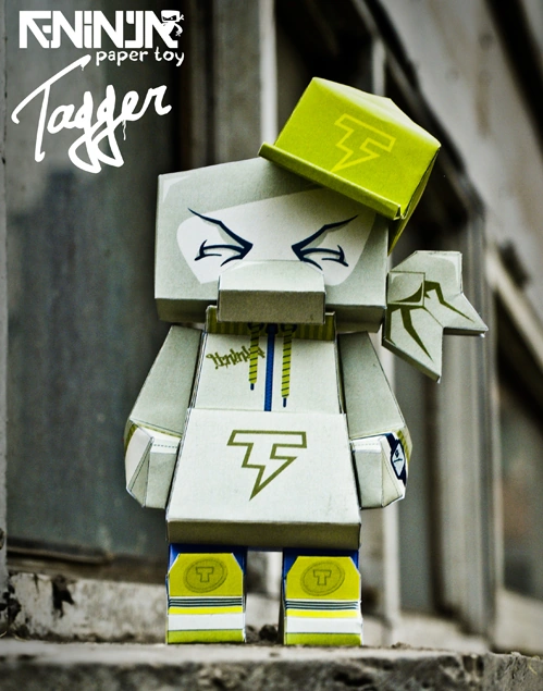 Tagger | Papertoys Wiki | Fandom