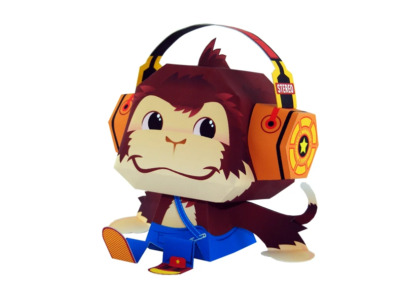 Funky Animal | Papertoys Wiki | Fandom