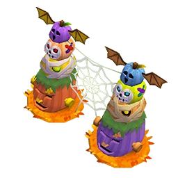 Terrifying Totem and Spooky Spire | Paradise Bay Wiki | Fandom
