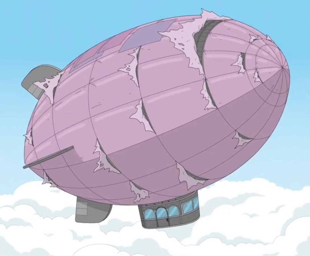 Cartoon Blimp