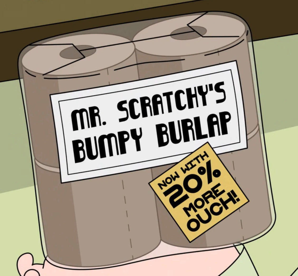 Mr. Scratchy's Bumpy Burlap | Paradise PD Wiki | Fandom