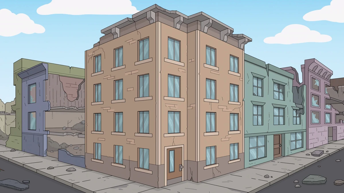 Fitz's Apartment | Paradise PD Wiki | Fandom